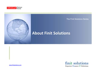 Finit solutions getting the most out of hfm - web data forms tips and ...