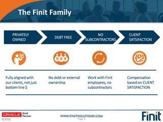 Finit solutions - The Benefits of a Rolling Forecast | PDF