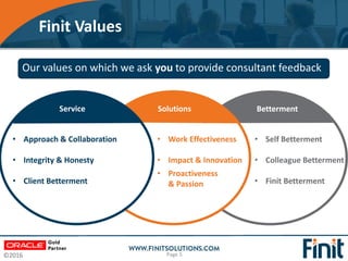 Finit solutions - The Benefits of a Rolling Forecast | PDF