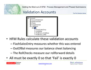 Finit solutions getting the most out of hfm process management and ...
