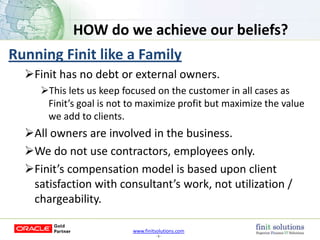 Finit solutions Getting the Most Out of EPM: Comparison between EPMA ...