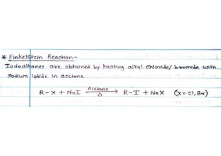 Finkelstein Reaction | PDF
