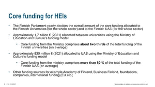 Performance Agreements in Higher Education in Finland | PDF