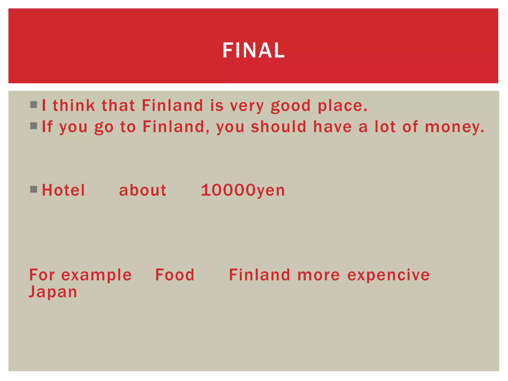 Finland.pptx fainall project | PPTX