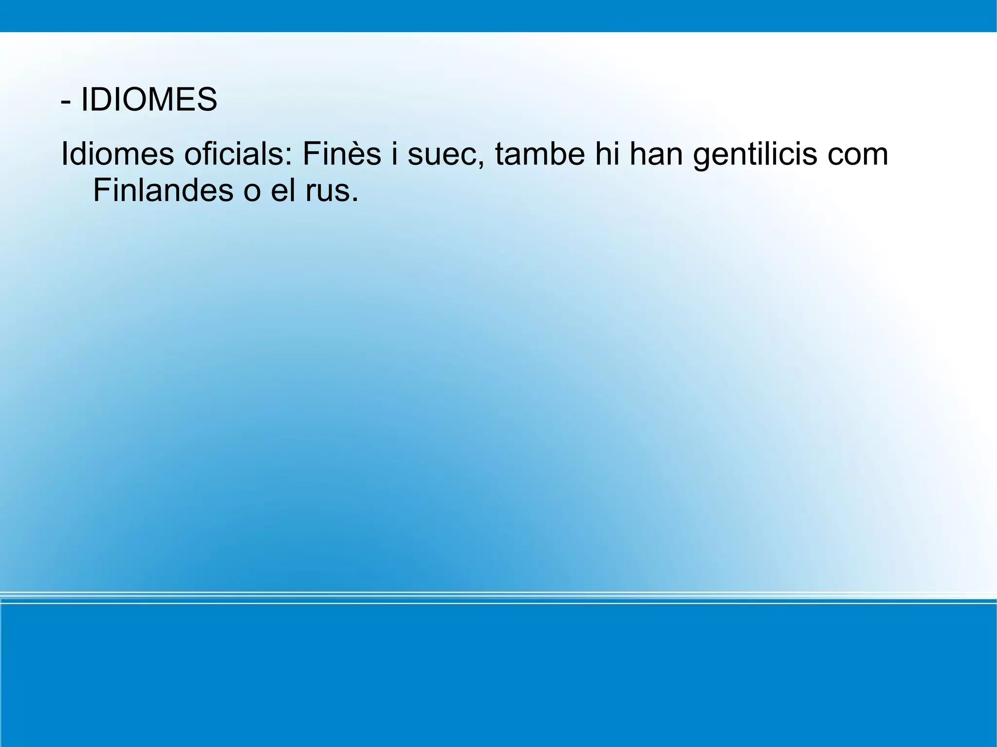 FINLANDIA | PPT