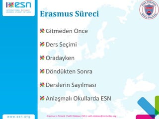 Finlandiya'da erasmus | PPTX