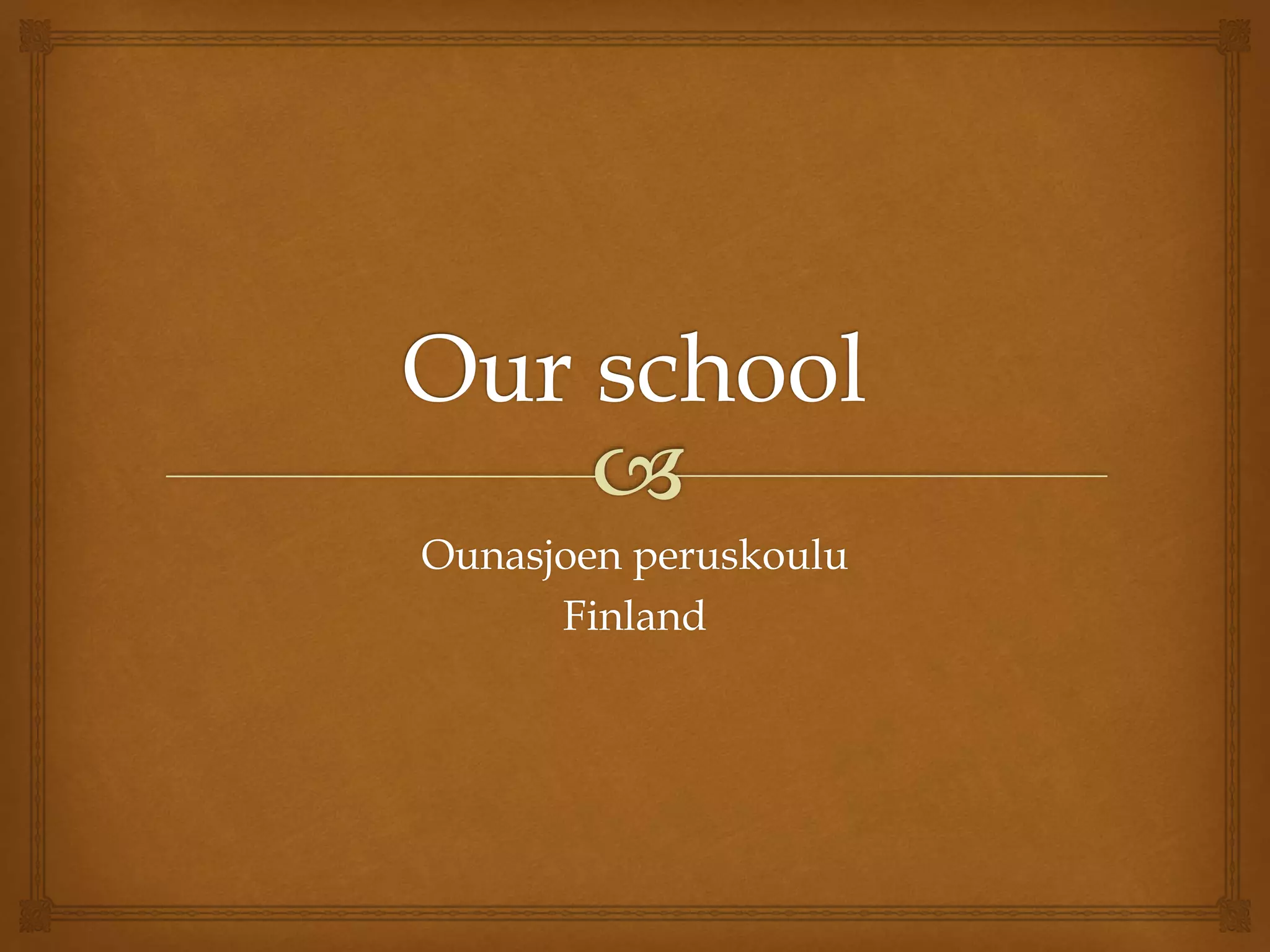 Finland, ounasjoen peruskoulu | PPTX