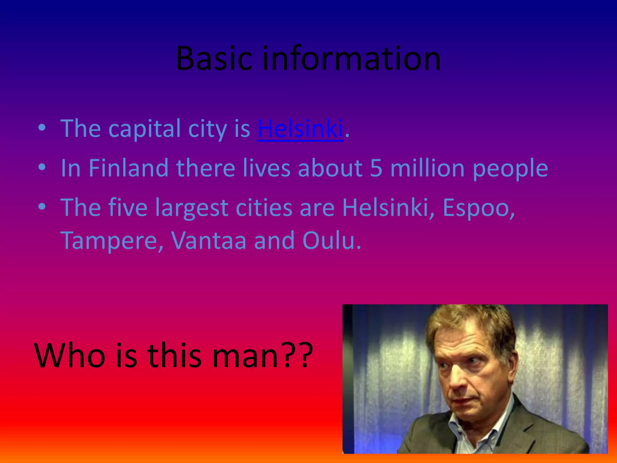 Finland powerpoint | PPTX