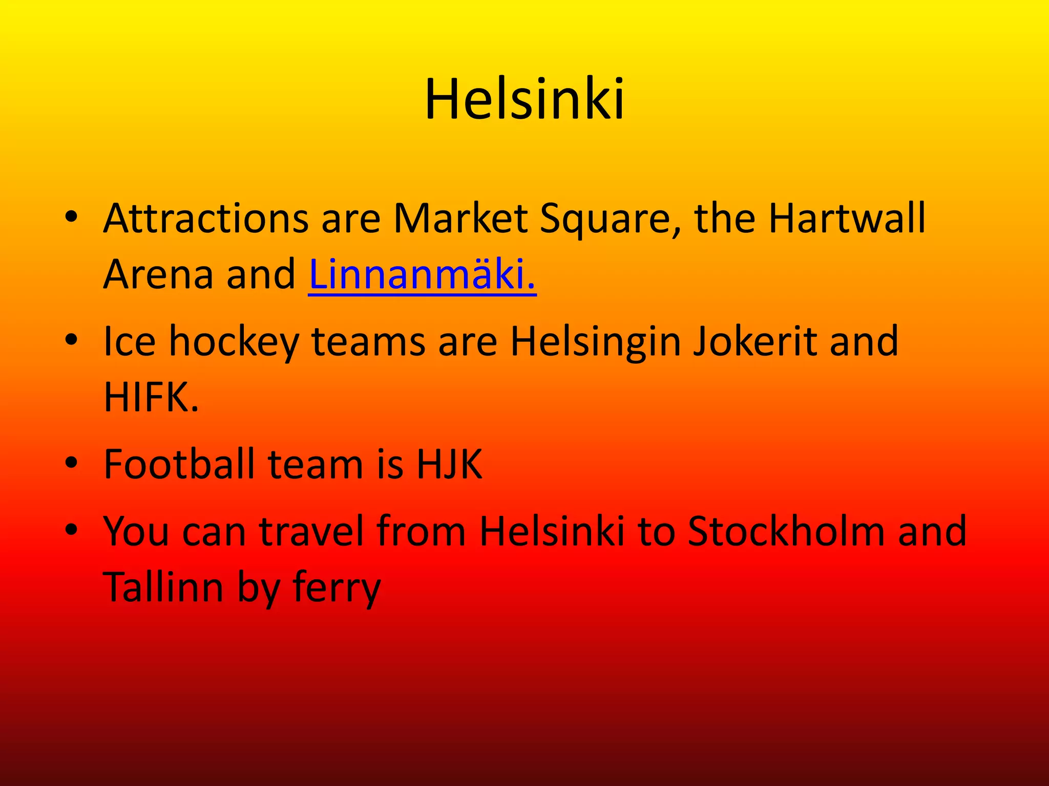 Finland powerpoint | PPTX