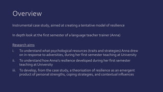 Teacher resilience at a time of transition | PPTX