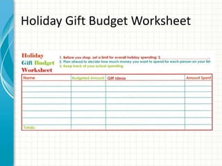 Financial Literacy Programs for Teens | PPTX