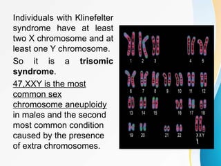 chromosomal disorders | PPTX