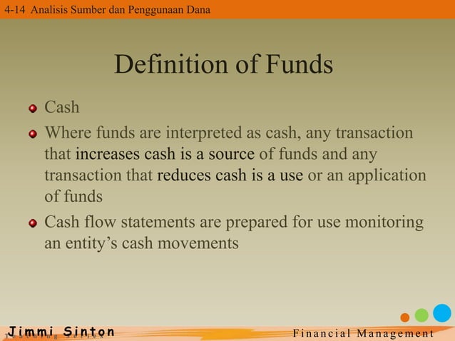 Fin man 4 analisis sumber dan penggunaan dana | PPTX | Mutual Funds ...