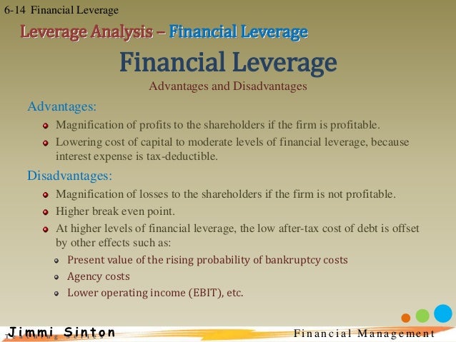 Fin man 6 financial leverage
