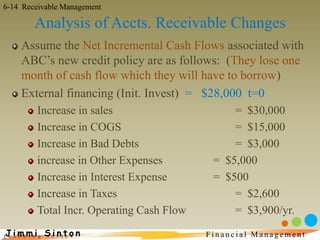 Fin man 7 receivable management | PPTX