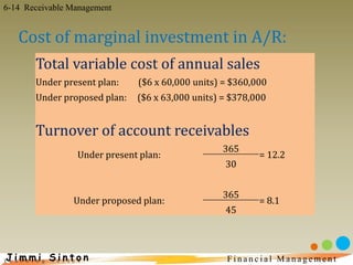 Fin man 7 receivable management | PPTX