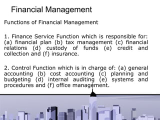 Financial Management | PPT | Stocks and Bonds | Personal Investing
