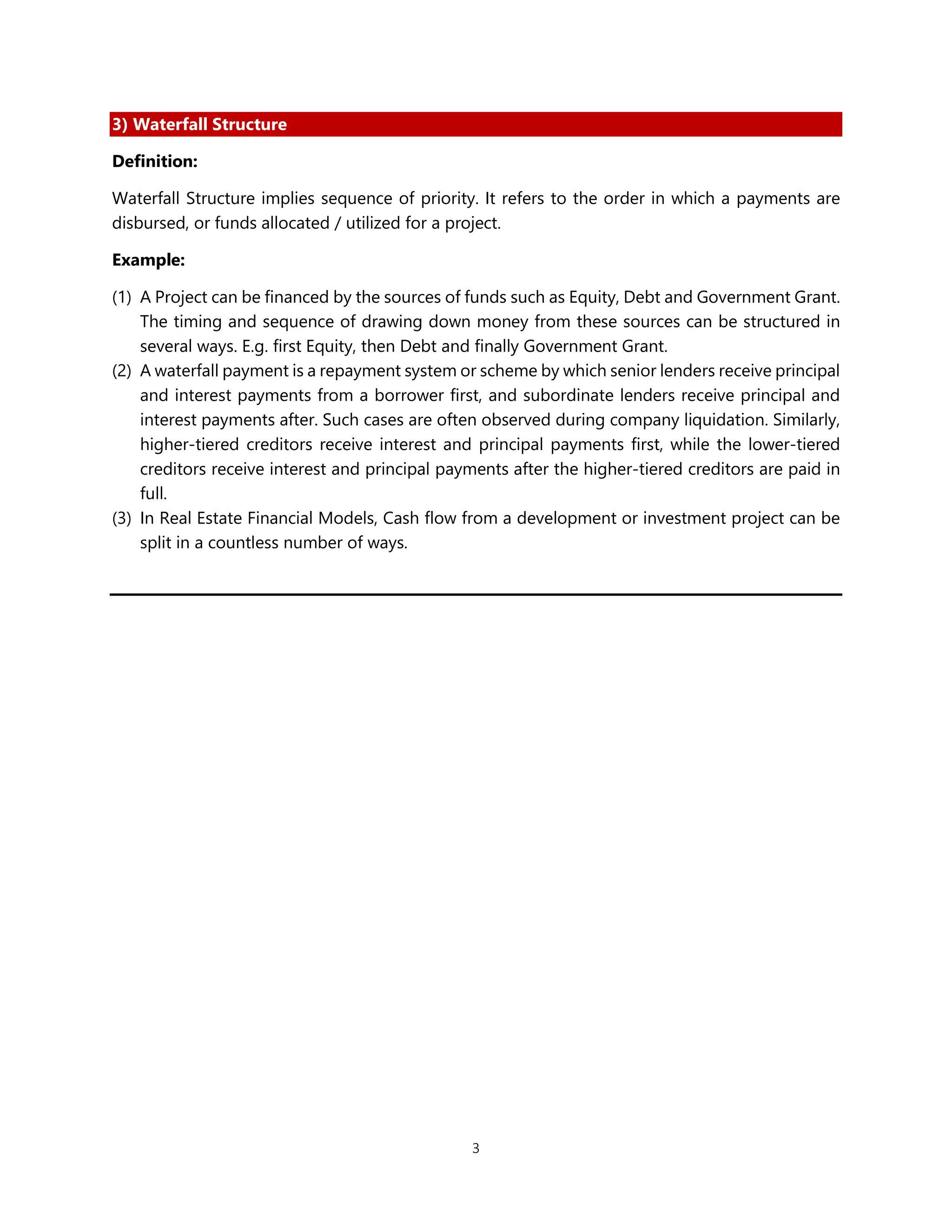 Project Finance Modeling - Timing Flags, Circularity Switch and ...