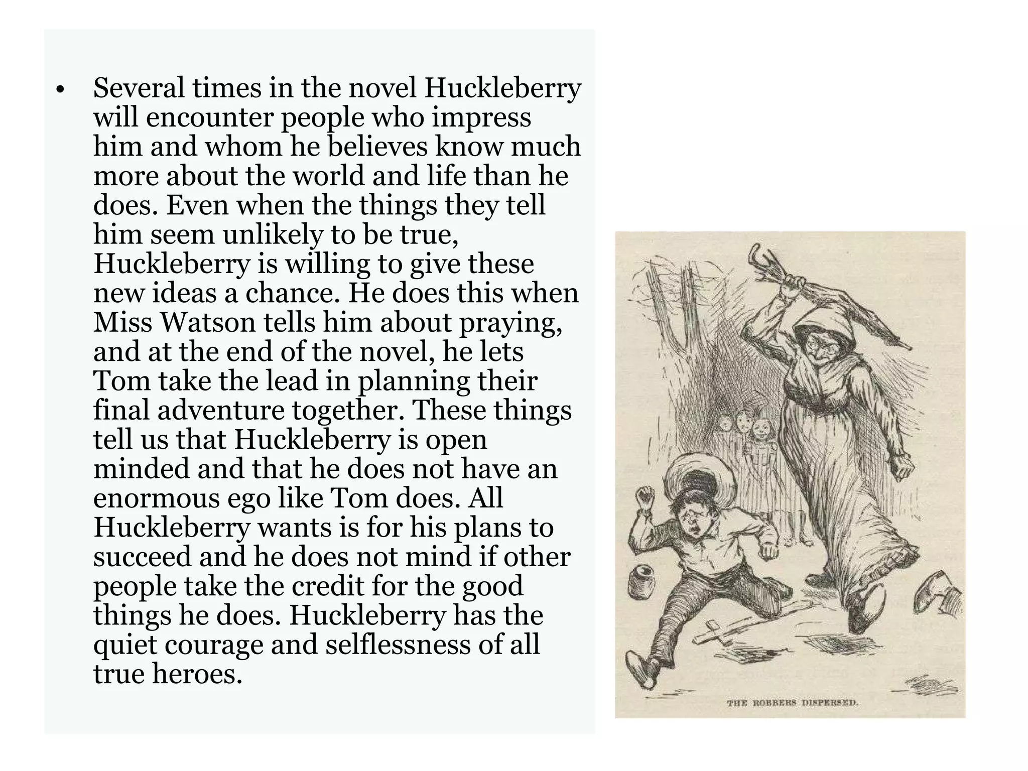 Huckleberry Finn_Chapter 3 | PPT