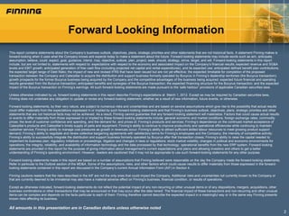 Finning australia investor presentation final | PPT