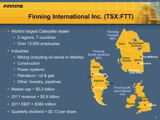 Finning australia investor presentation final | PPT