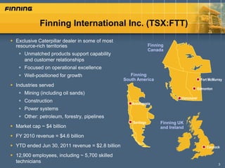 Finningpresentation uk sep 2011_final | PDF
