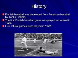 Finnish baseball | PPT