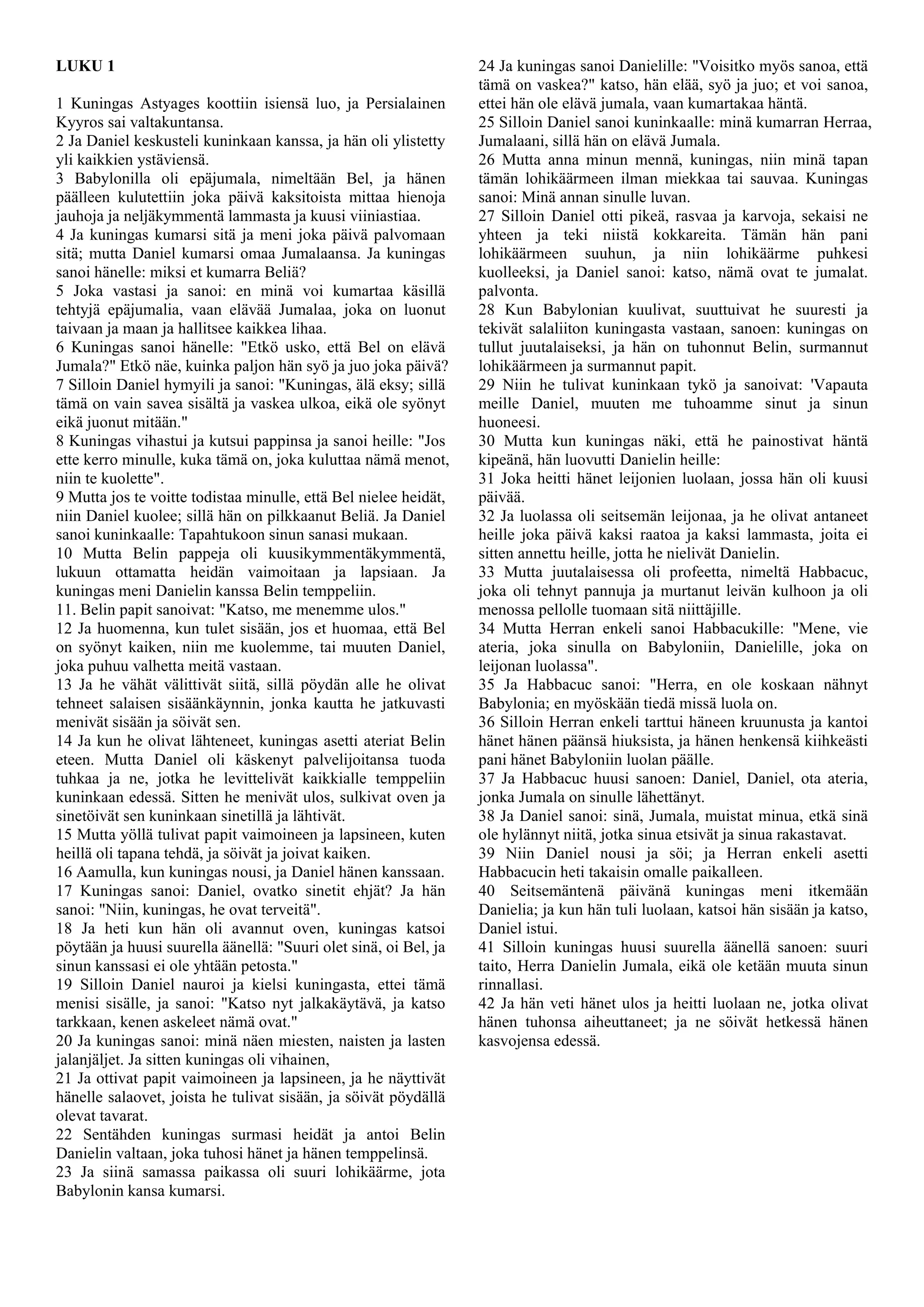 Finnish - Bel and the Dragon.pdf