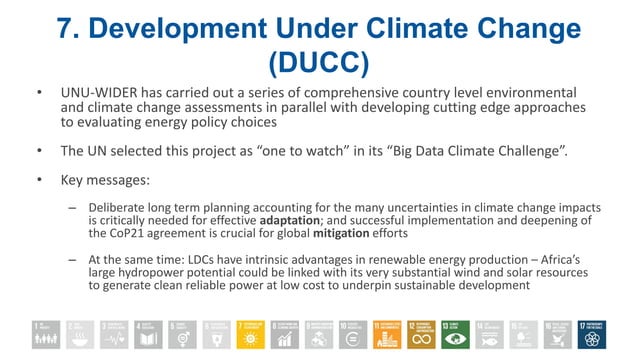 WIDER knowledge and Agenda 2030 challenges | PDF