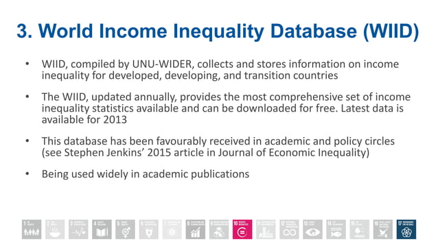 WIDER knowledge and Agenda 2030 challenges | PDF