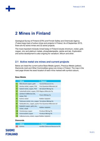 Finnish Mining cluster | PDF