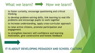 Finnish Core Curriculum: New Approach to Learning | PPTX