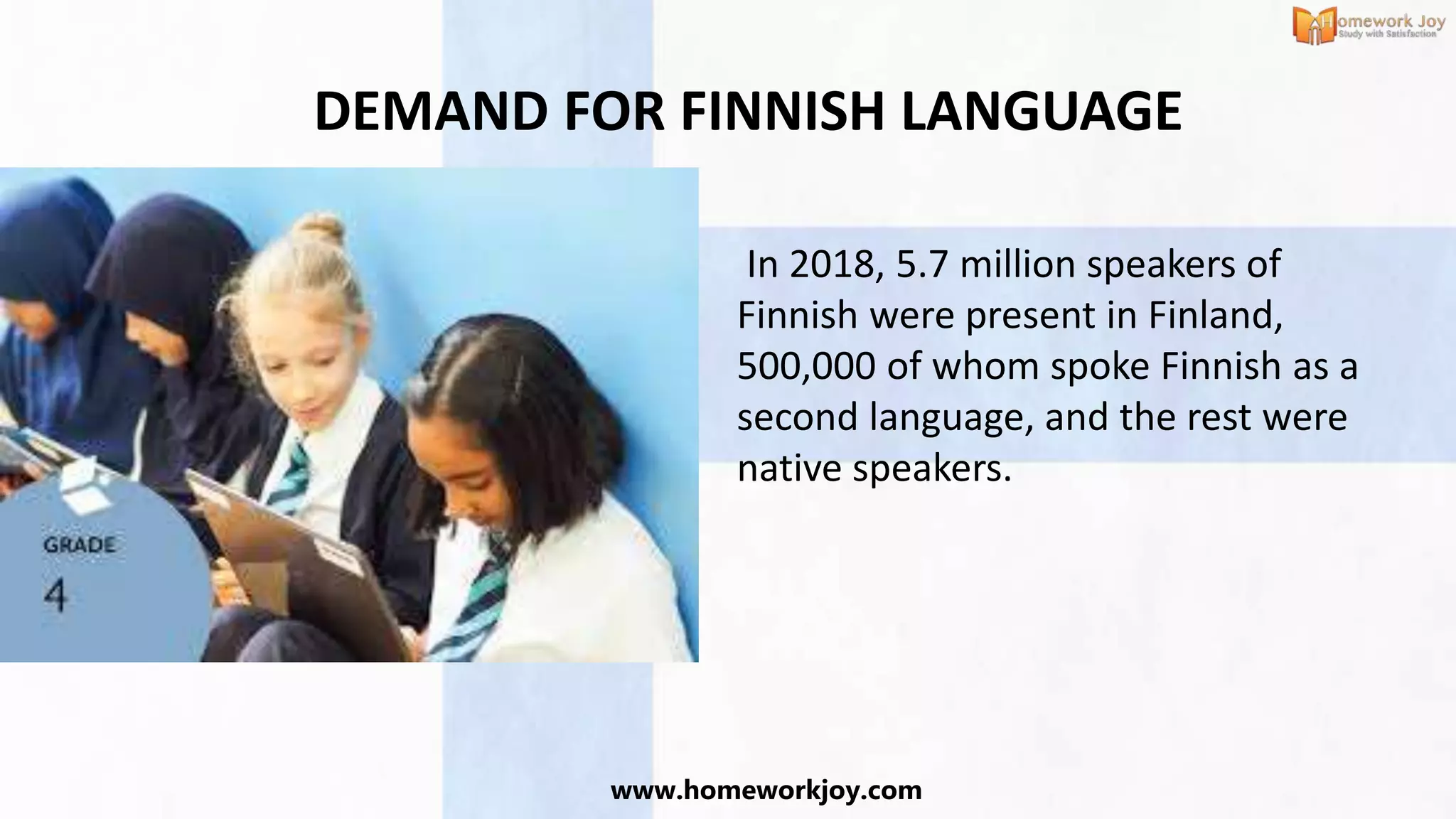 LEARN THE INTERESTING ASPECTS OF FINNISH LANGUAGE | PPTX