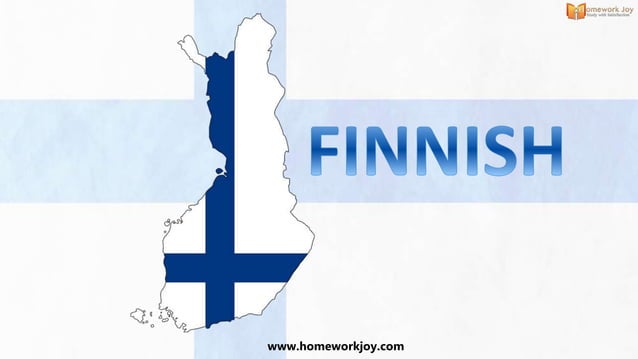 LEARN THE INTERESTING ASPECTS OF FINNISH LANGUAGE | PPT