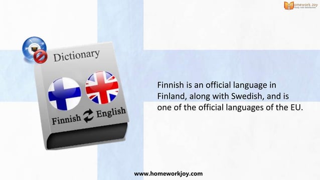 LEARN THE INTERESTING ASPECTS OF FINNISH LANGUAGE | PPT