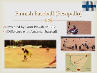 Finnish sport final | PPTX
