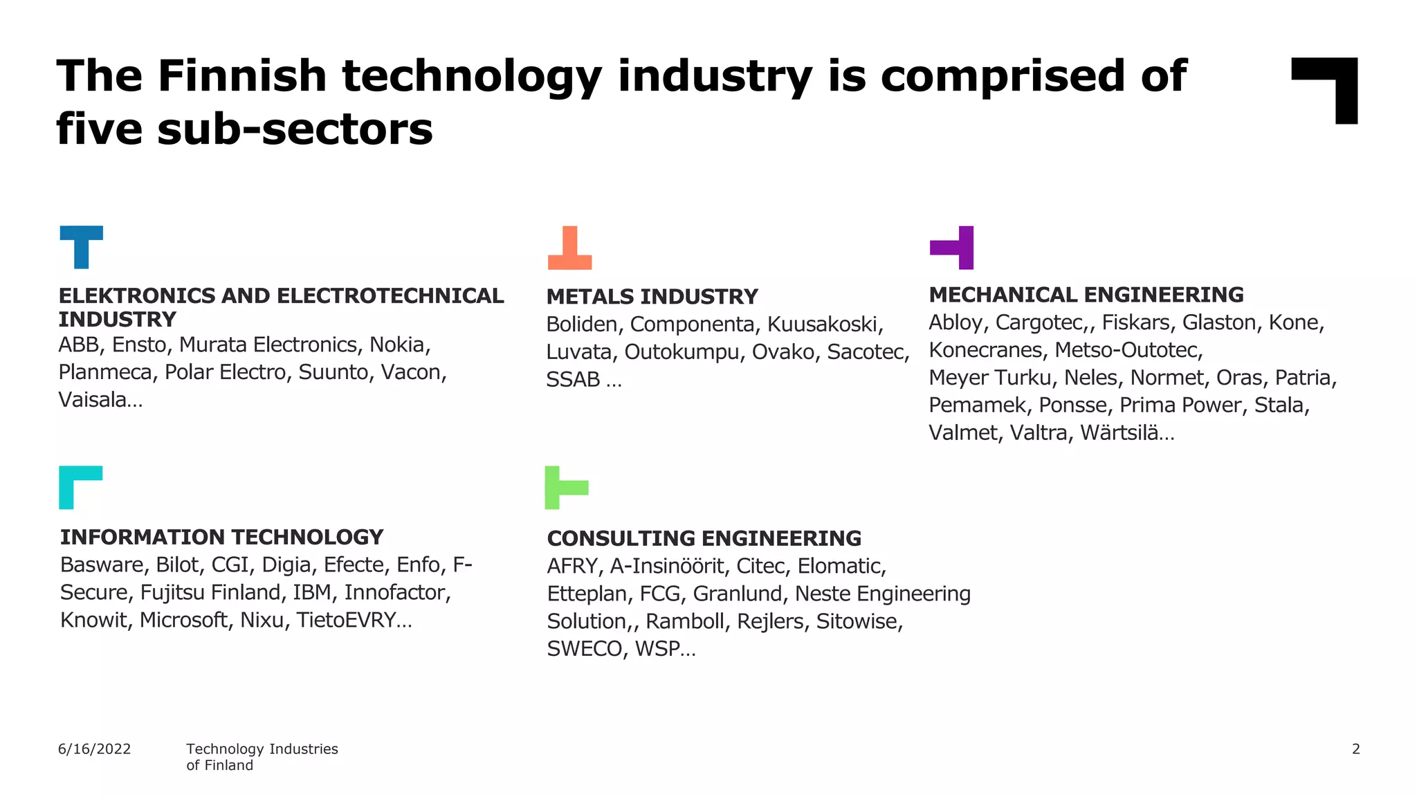 Technology industry / Finnish economic outlook | PPT