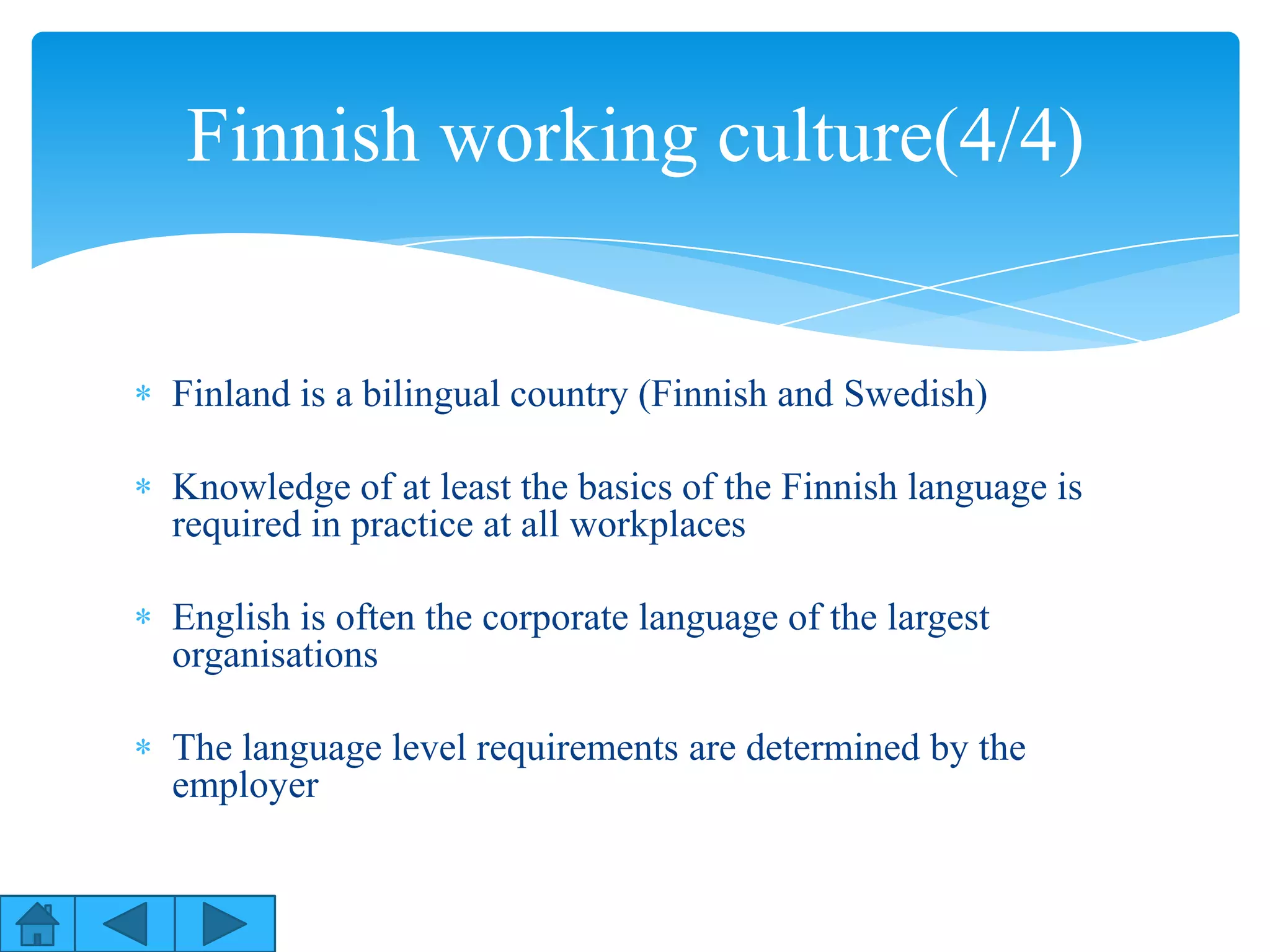 Finnish working culture | PPTX