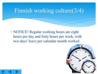 Finnish working culture | PPTX