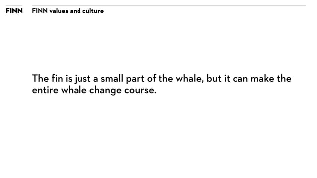 FINN values and culture | PPT