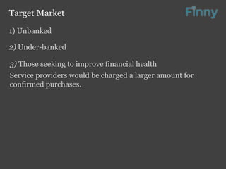 FinTech Hackathon Presentation: Finny | PPTX