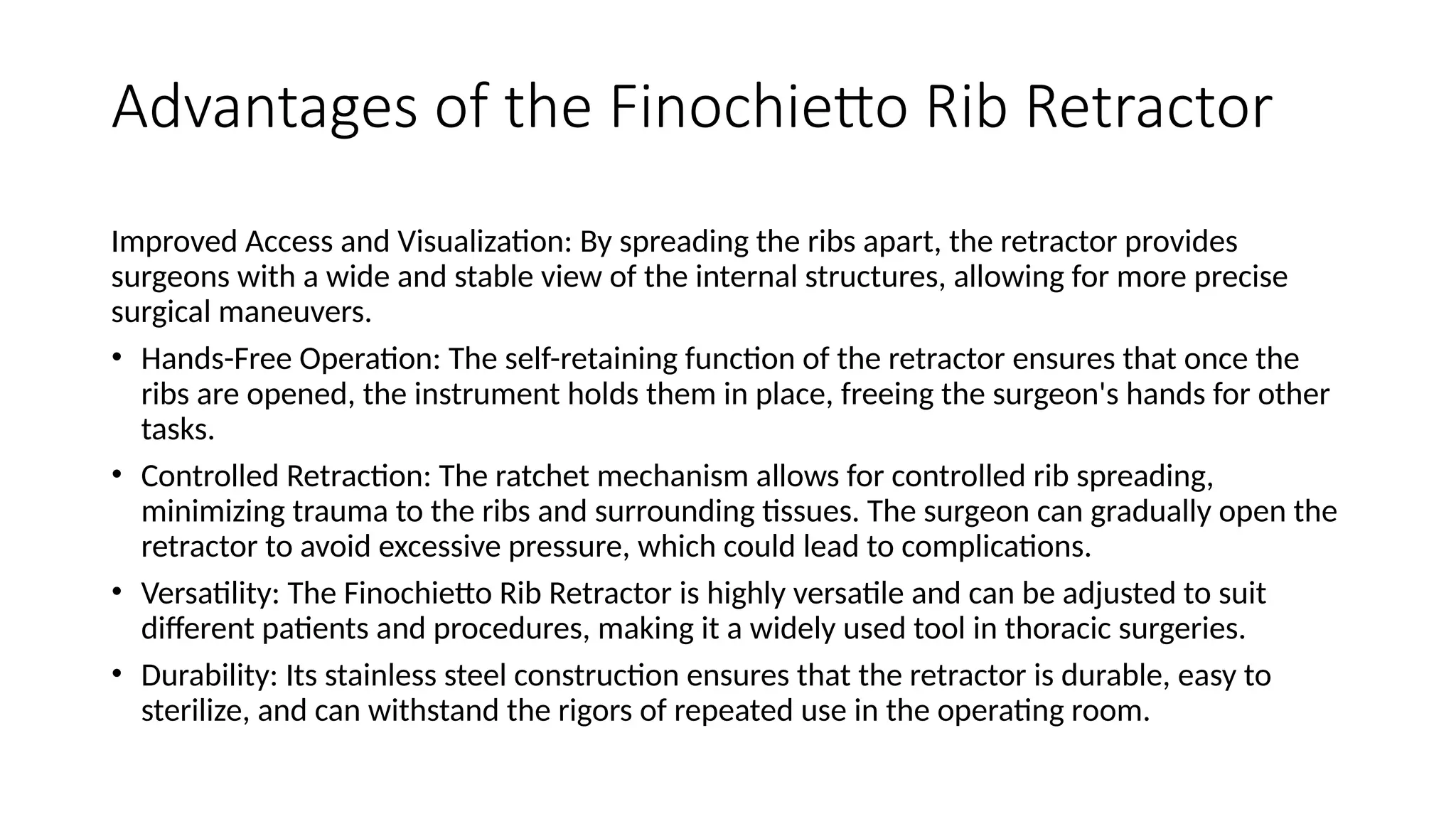 Finochietto Rib Retractor .. , | PPTX