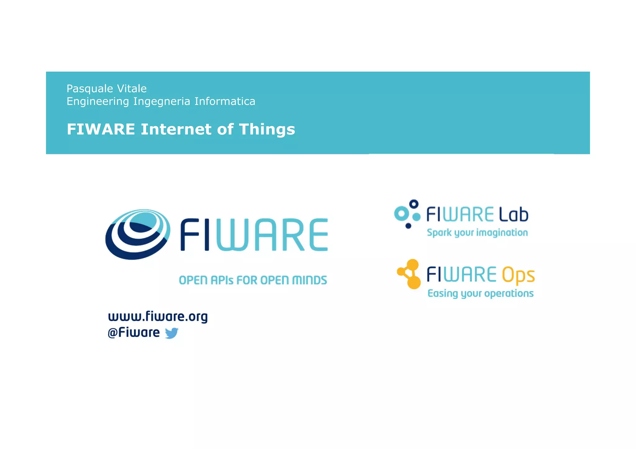 FIWARE Internet of Things | PDF