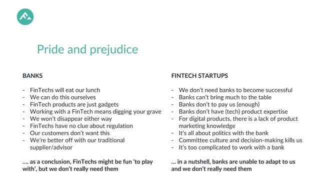 Banks & FinTechs: how to set up a successful collaboration | PDF