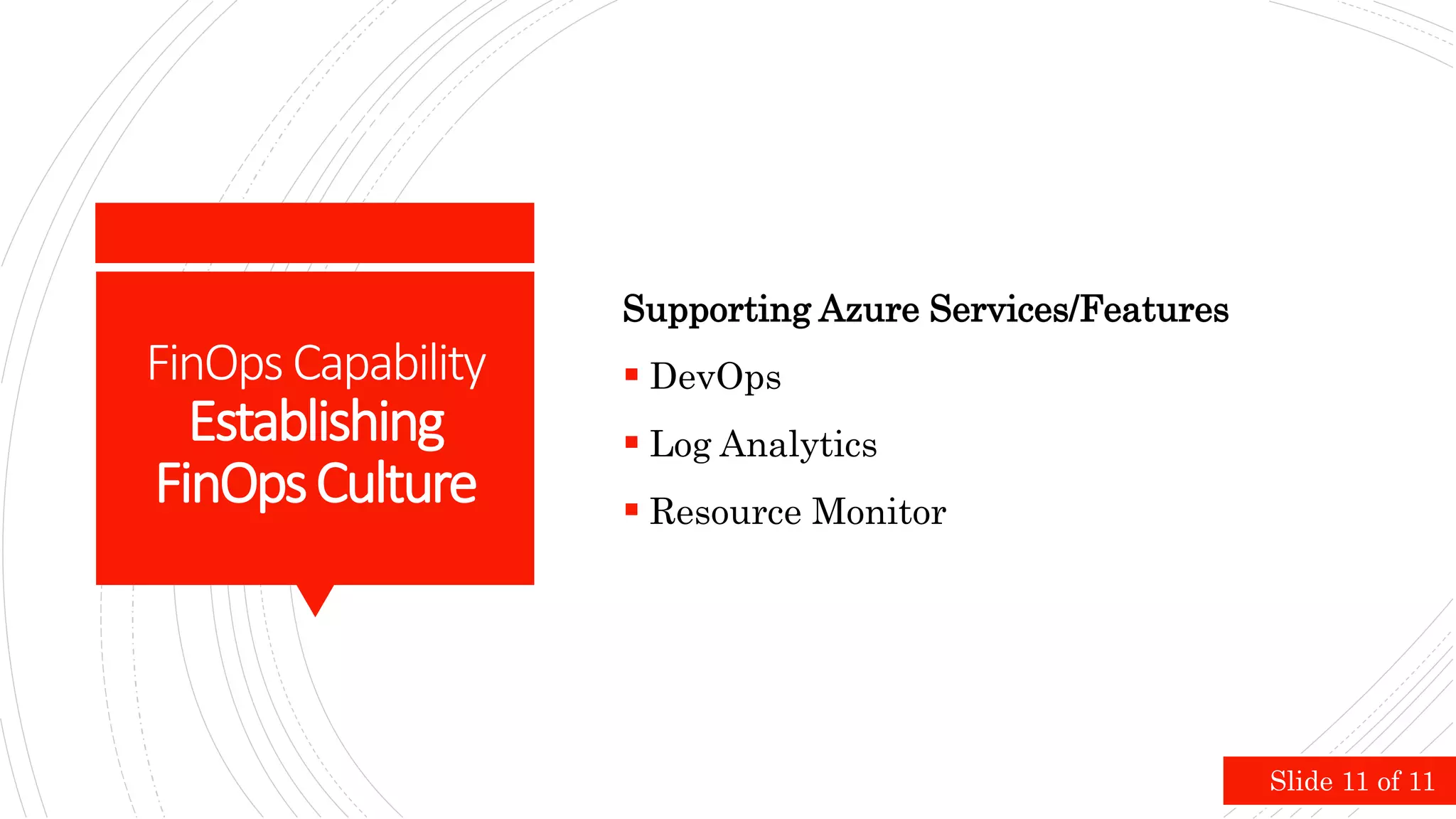 FinOps-Azure Capabilities | PPTX