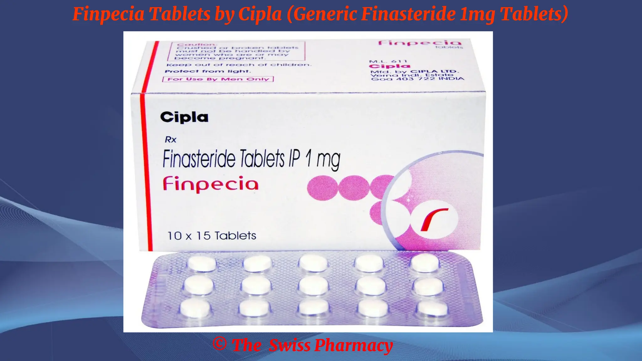 Finpecia Tablets by Cipla (Generic Finasteride 1mg Tablets) | PDF
