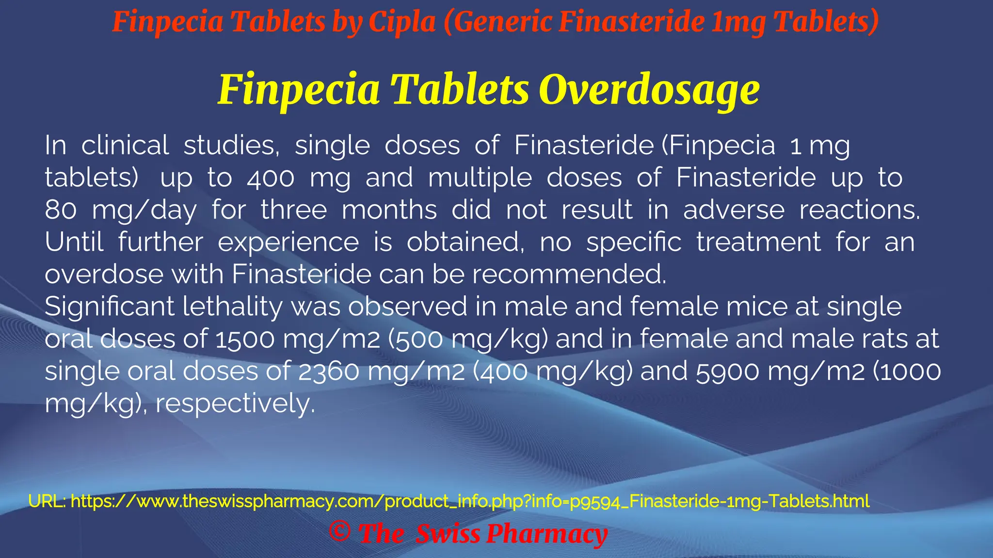 Finpecia Tablets by Cipla (Generic Finasteride 1mg Tablets) | PDF