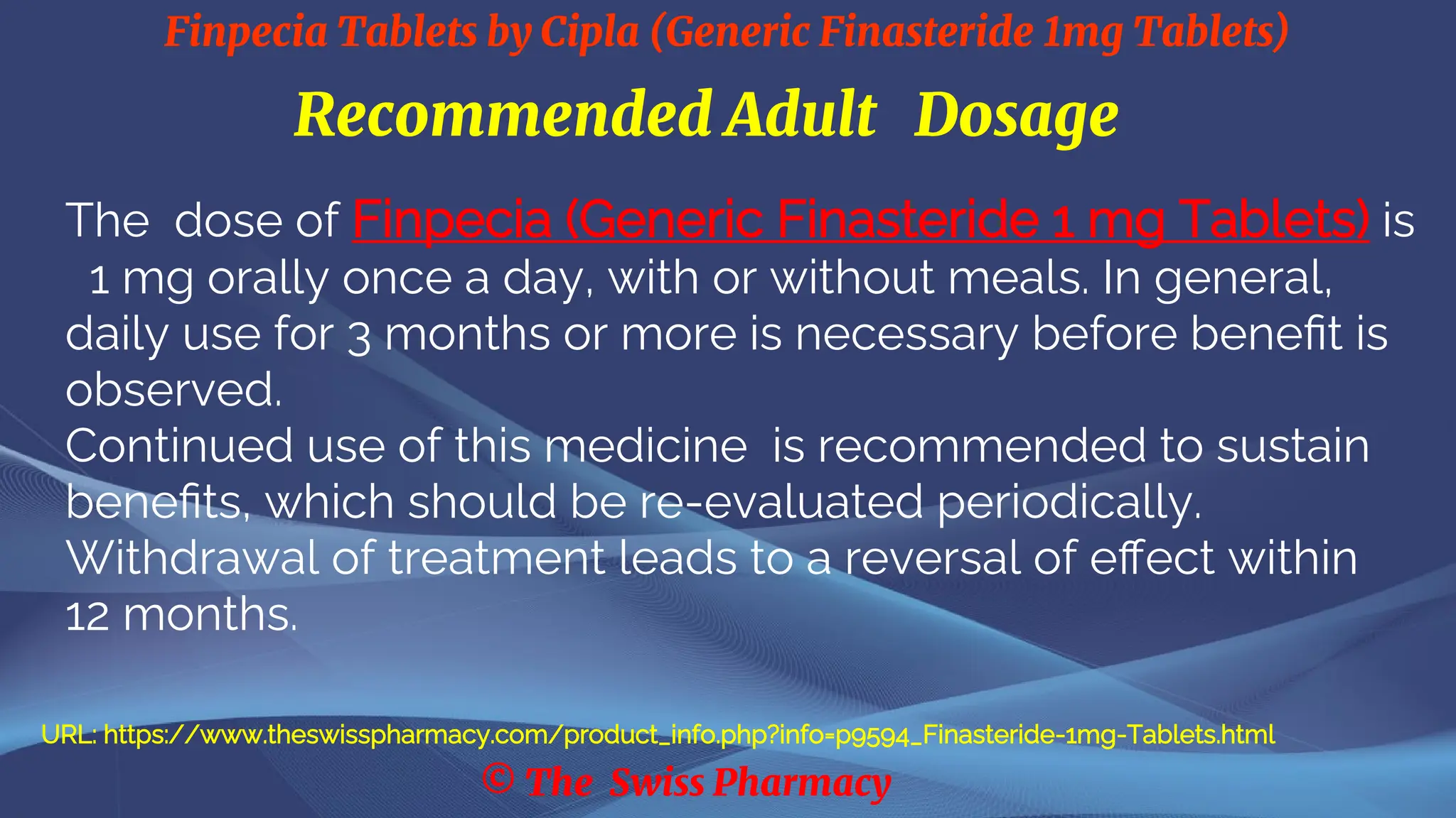 Finpecia Tablets by Cipla (Generic Finasteride 1mg Tablets) | PDF