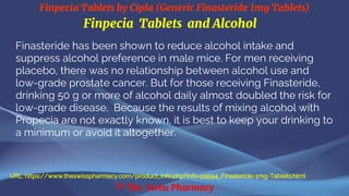 Finpecia Tablets by Cipla (Generic Finasteride 1mg Tablets) | PDF