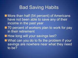 Derin Dolen's Financial Planning Tips For a Lifetime | PPT